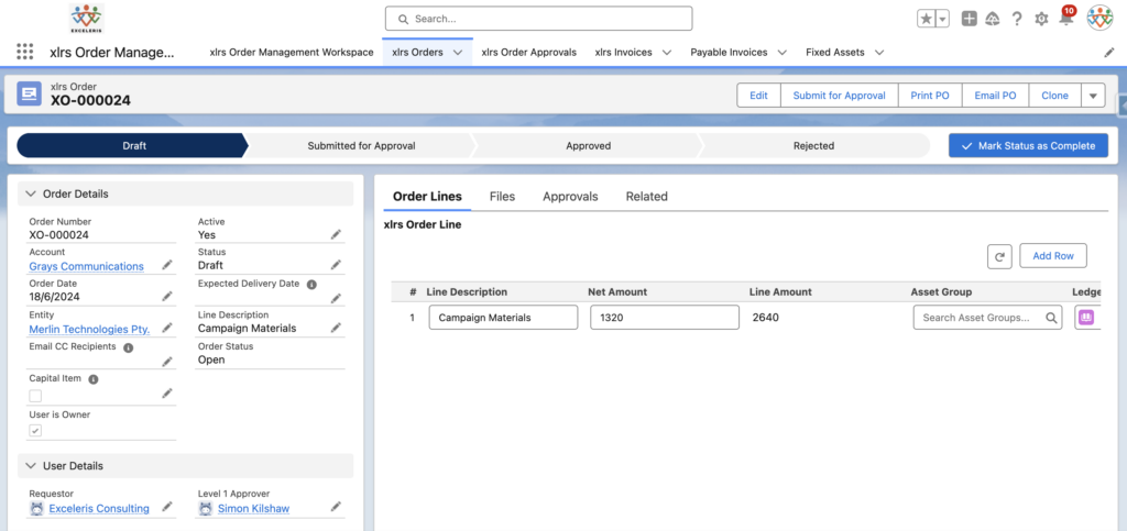 Purchase Orders on Salesforce Create and Manage Purchase Orders with ...